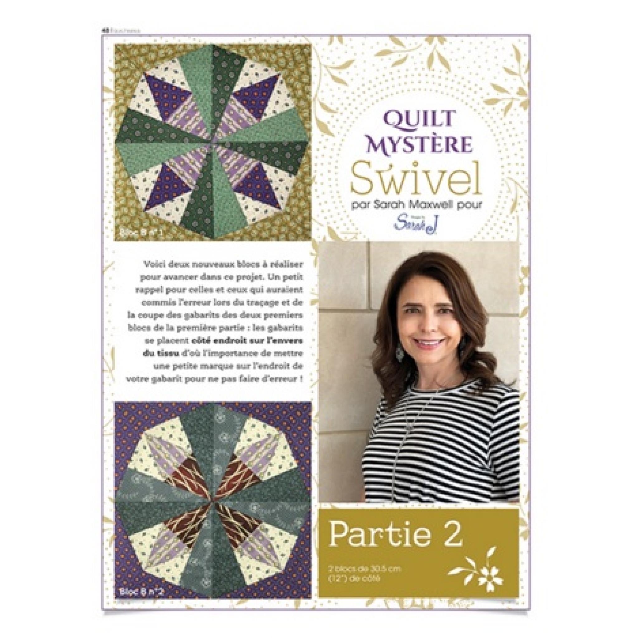 Quiltmania Mag. 136 Mar-Apr 2020 | The Running Chicken