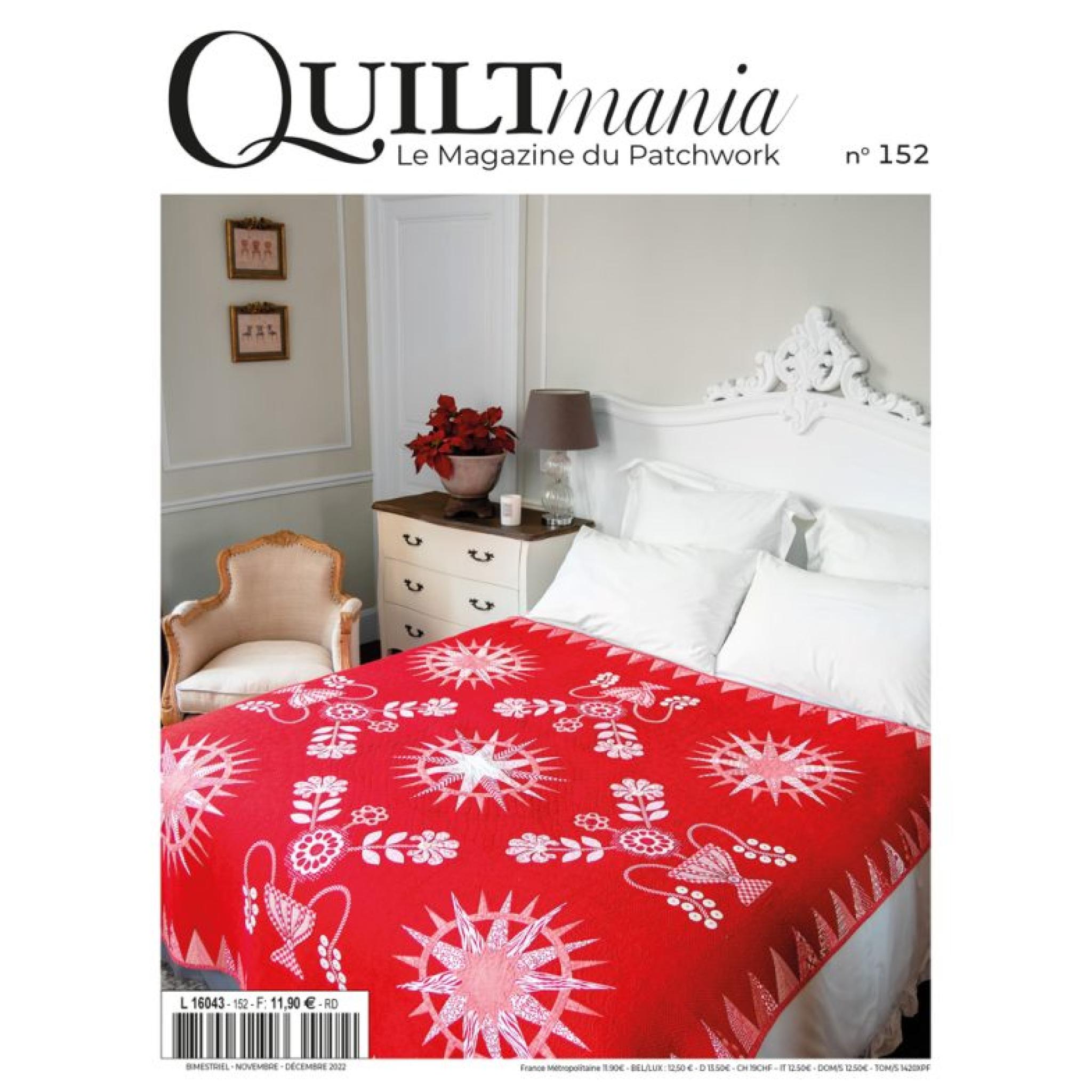 Quiltmania Magazine No 152 Nov 2022 | The Running Chicken