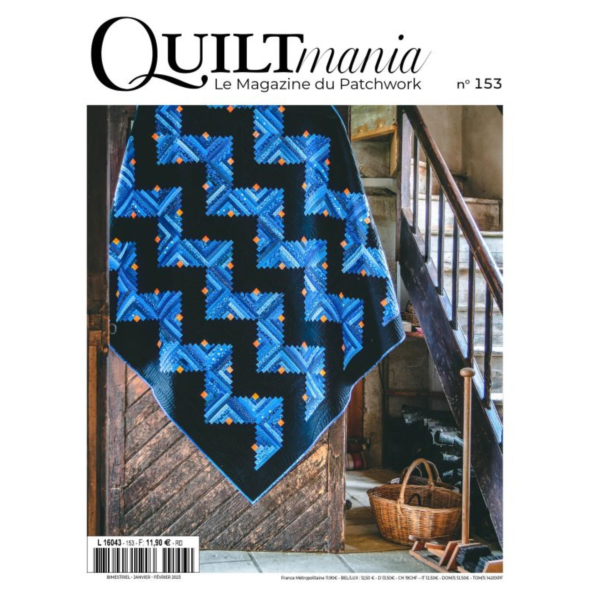 Quiltmania Magazine No 153 Jan 2023 | The Running Chicken