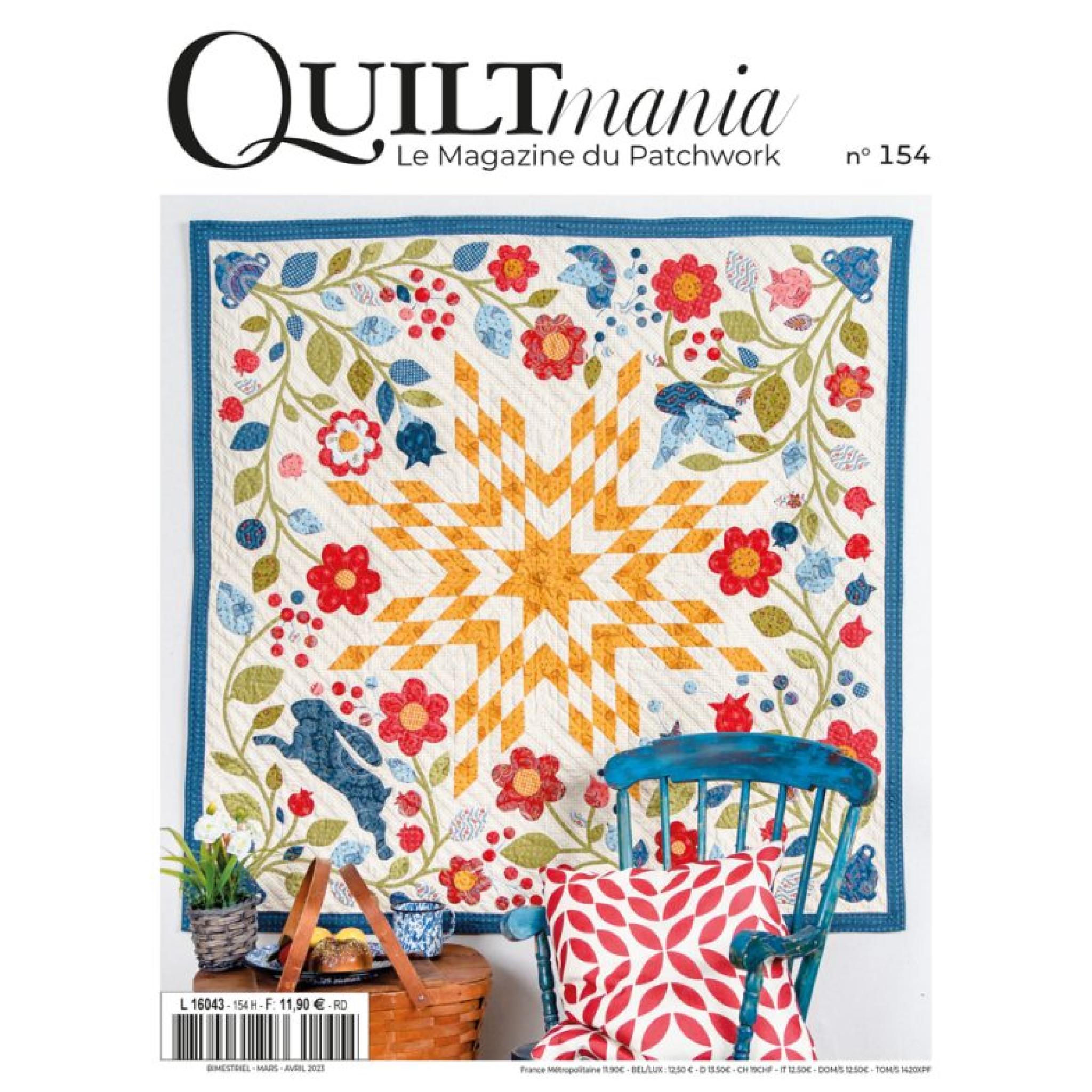 Quiltmania Magazine No 154 March 23 | The Running Chicken