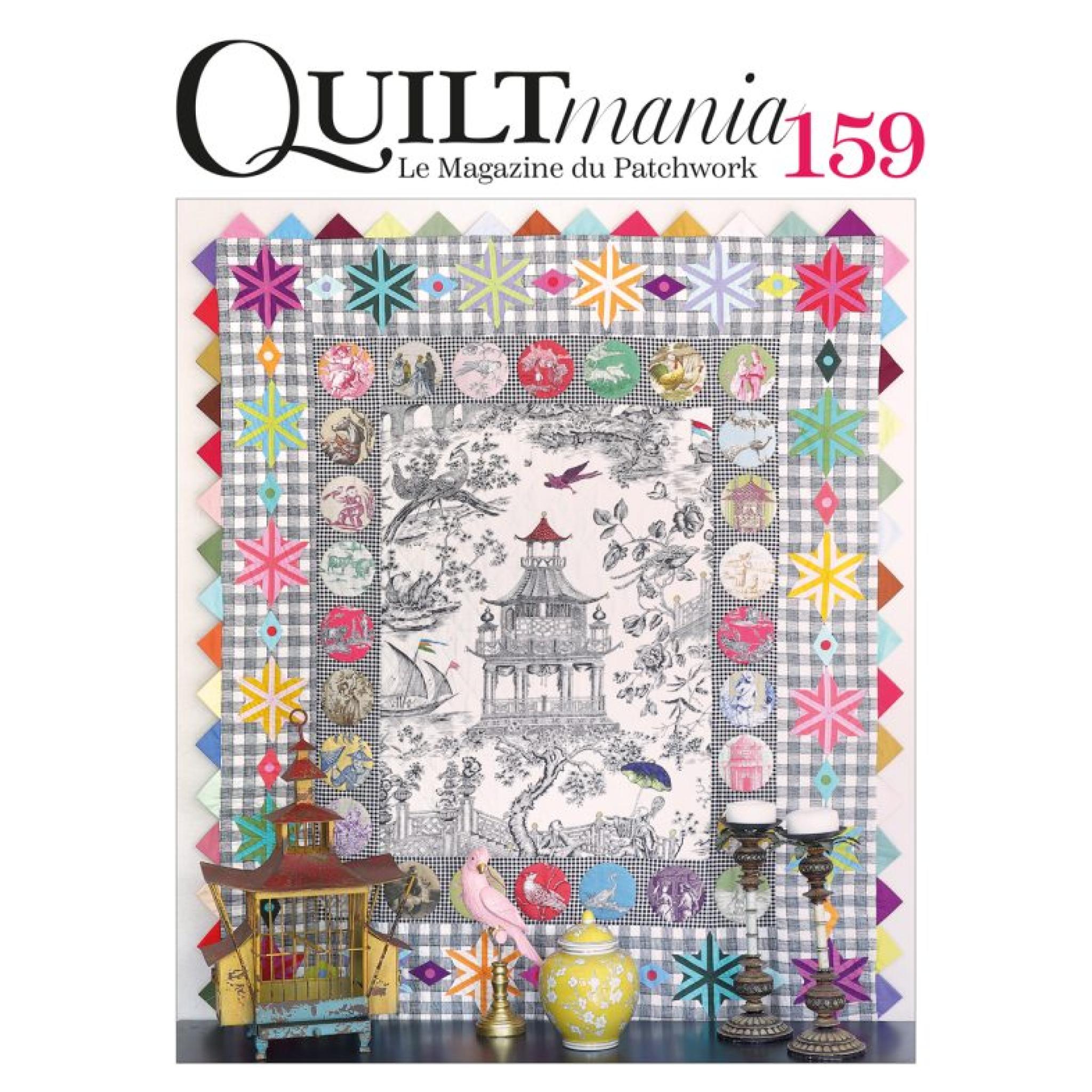 Quiltmania Magazine No 159 January 24 | The Running Chicken